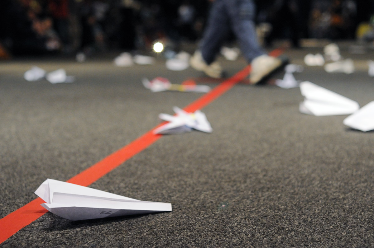 The New Millennium Paper Airplane Contest - Public Art Fund