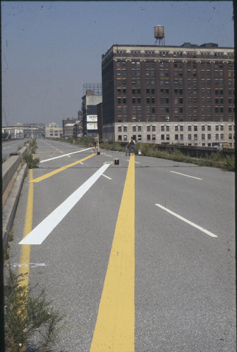 The Lines of the West-Side Elevated Highway in Two Parts - Public Art Fund